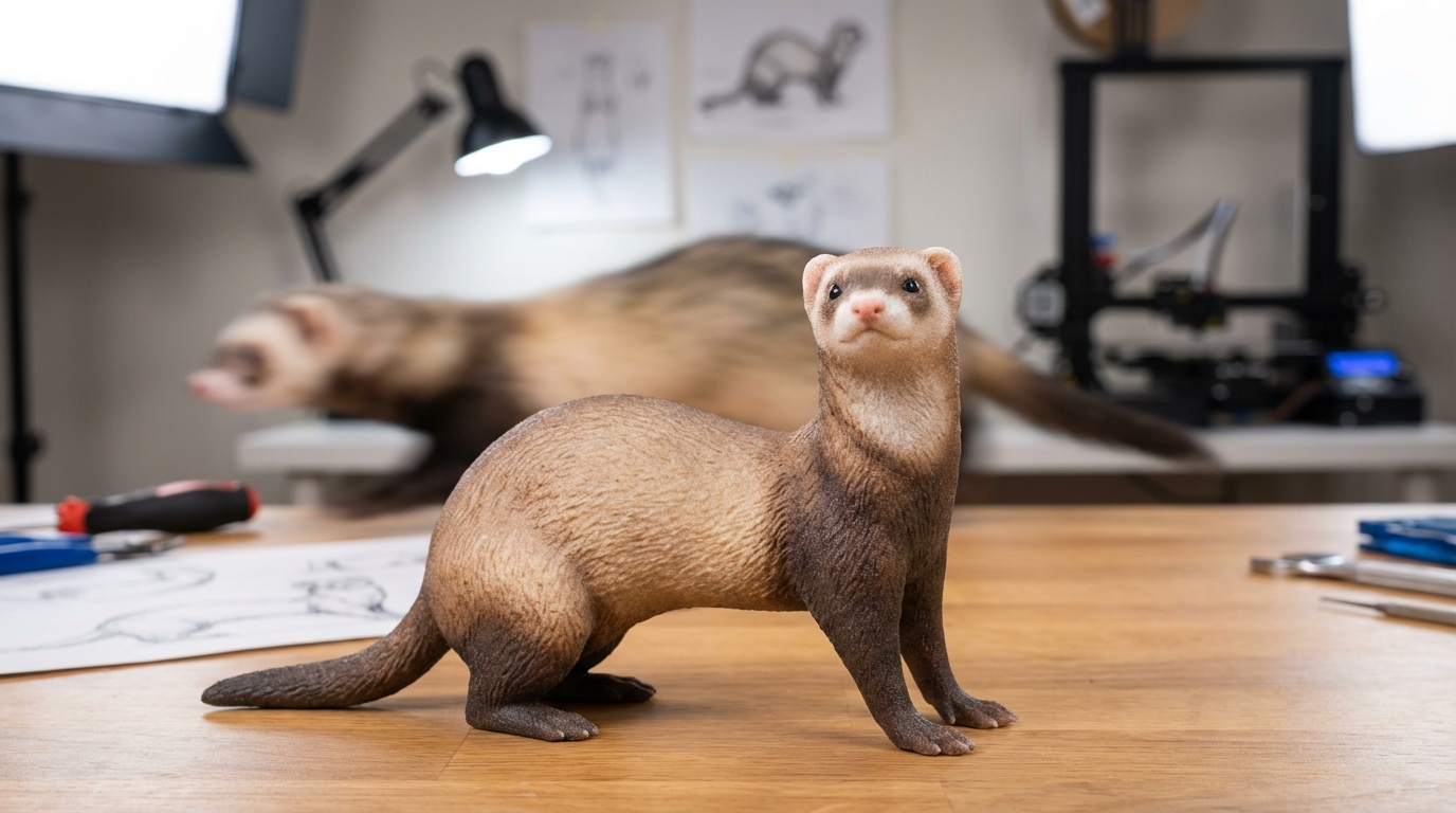 Chaos to Calm: Why 3D Scans Capture the Blur of a Ferret Better Than ...