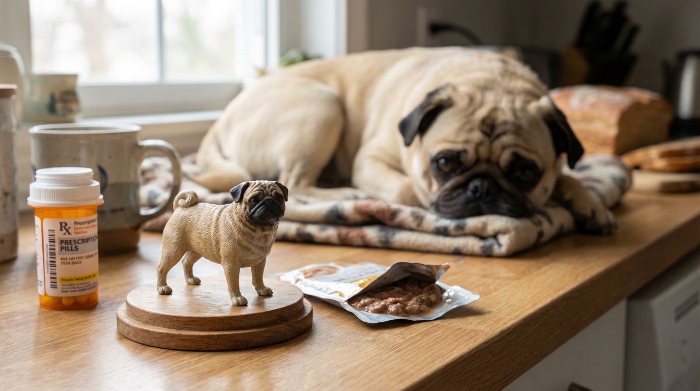 Missing the Caretaking: The Void After Nursing a Sick Senior Pug ...